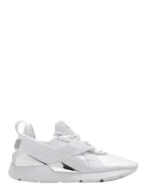 PUMA Muse X3 Metallic Sneakers - White