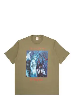 Supreme X The Crow Tee 'light Olive' Green
