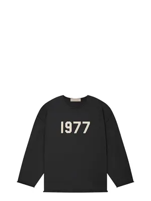 Fear Of God 1977 Raw Edge Sweater - Black