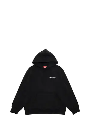 Supreme Worldwide Hooded Sweatshirt - Black