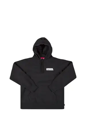 Supreme Stop Crying Hooded Sweatshirt - Black