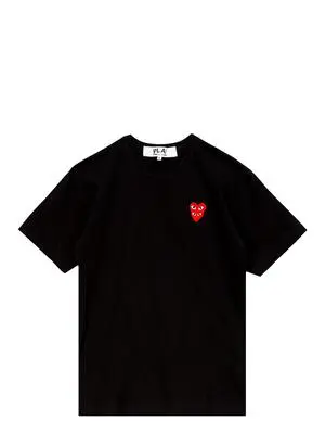 Play Comme Des Garcon Mini Heart T-shirt 'black' Black