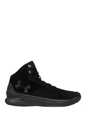 Under Armour Curry 1 Lux Mid Suede - Black