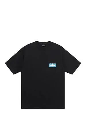 StÜssy Heal The Bay Ocean Pigment Dyed Tee - Black