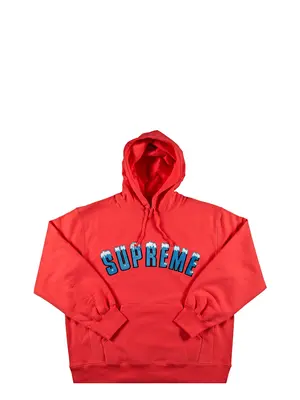 Supreme Icy Arc Hooded Sweatshirt - Orange