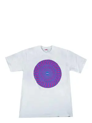 Supreme X Spitfire Classic Swirl T-shirt 'white' White