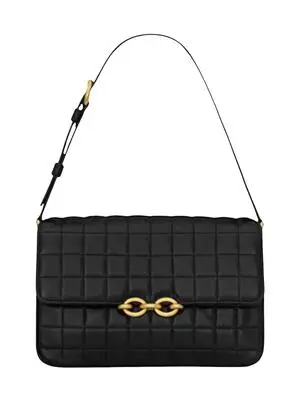 Saint Laurent Le Maillon Satchel - Black