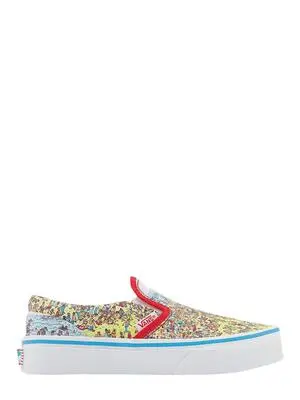 VANS X Where's Waldo? Classic Slip-on 'find Steve - Multicolor