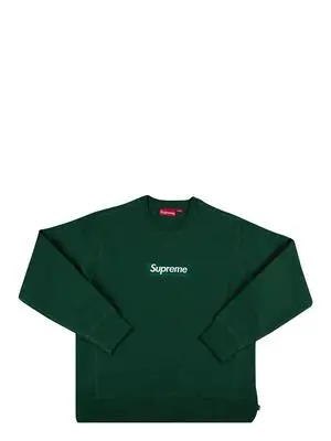Supreme Box Logo Crewneck 'dark - Green