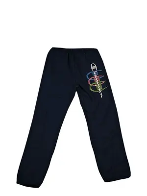 Supreme X Champion Stacked C Sweatpant 'navy - Blue