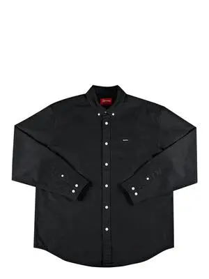 Supreme Small Box Twill Shirt - Black