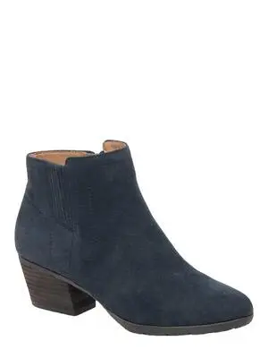 Blondo Valli Waterproof Suede Bootie - Navy Nubuck