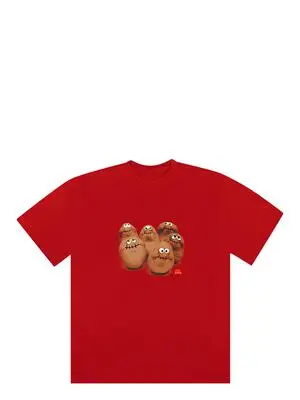 CACTUS JACK BY TRAVIS SCOTT X Mcdonald's Squad T-shirt - Red