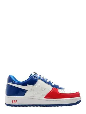 A BATHING APE Bapesta Fs-001 Low Sneakers - Red