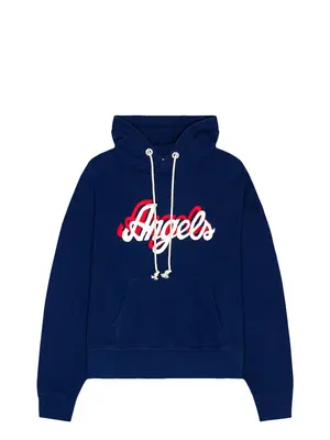 Palm Angels Angels Hoody - Blue