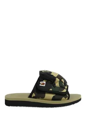 BAPE Suicoke X Camo Dao Sandal - Yellow