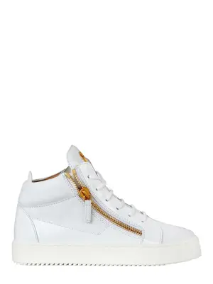 GIUSEPPE ZANOTTI Kriss Leather Sneakers - White