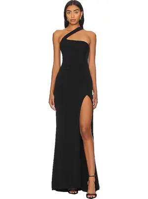 NOOKIE Alba Gown - Black
