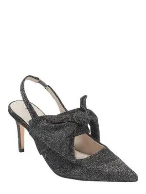 KOKO + PALENKI KOKO + PALENKI Francisme Pointed-Toe Pump Black Iridescent Leather