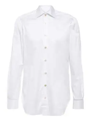 Kiton Cotton Shirt - White