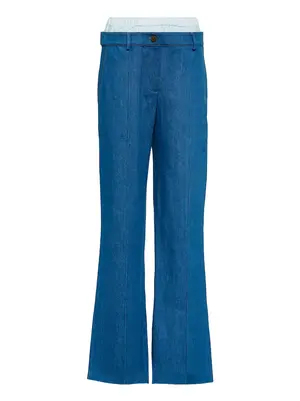 AYA MUSE Cosa High-rise Jeans - Blue