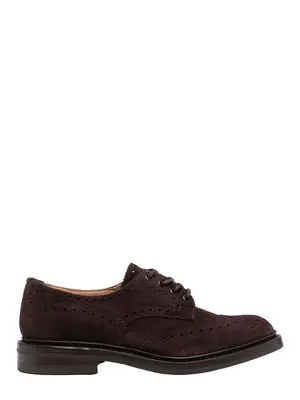 TRICKER'S Bourton Suede Brogues - Brown