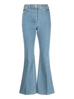 PATOU Patou Organic Denim Flared Jeans