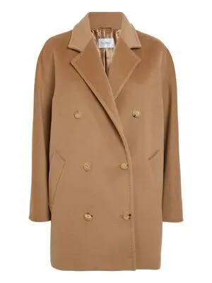 MAX MARA Wool-cashmere Rebus Coat