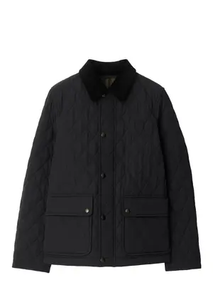 Burberry Quilted Nylon Jacket Black/snug
