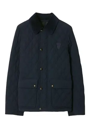 Burberry Quilted Nylon Jacket Navy