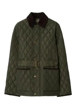 Burberry Quilted Nylon Jacket - Shale