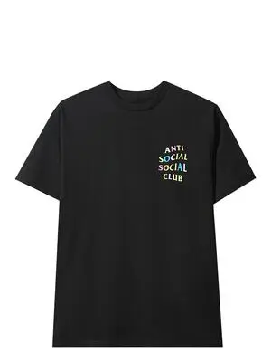 ANTI SOCIAL SOCIAL CLUB Rainbow Tee - Black