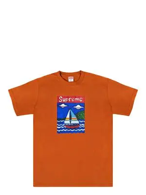 Supreme Sailboat Tee 'rust' Copper