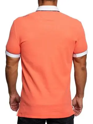 MACEOO Men & Apos;s Mozartdc Polo Shirt Pink