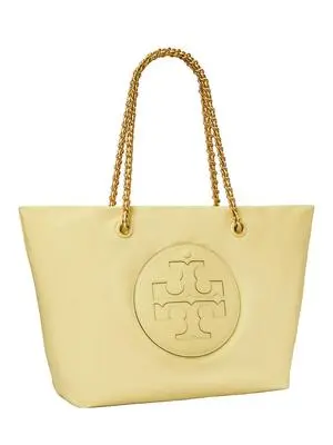 Tory Burch Tory Burch Ella Chain Tote Lemon Sugar