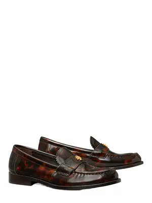 Tory Burch Classic Loafer Tortoise Patent