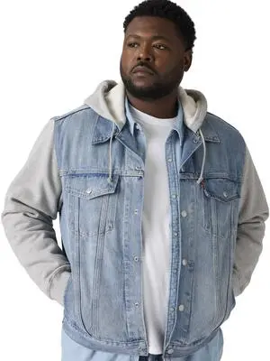 LEVI'S Hybrid Hoodie Trucker Jacket - Candy Man