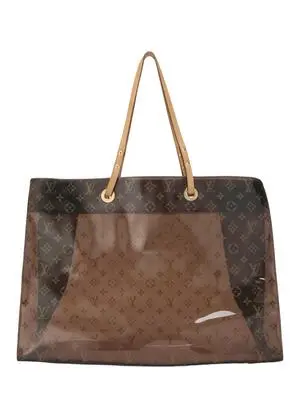 LOUIS VUITTON Monogram Cruise Cabas Tote - Brown