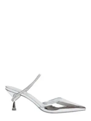 Simkhai Kaian 60mm Crystal-embellished Mules - Silver