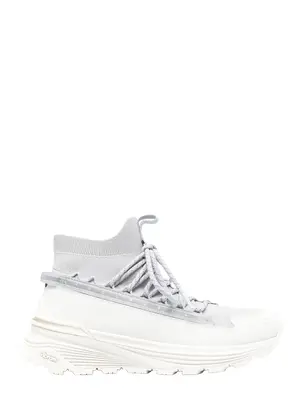 Moncler Monte Runner Lace-up Sneakers - Silver