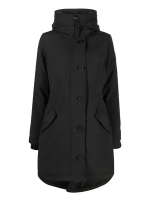 Canada Goose Rossclair Padded Hooded Parka - Black
