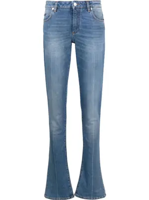 Dolce & Gabbana Mid-rise Flared Jeans - Blue