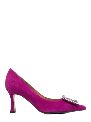 Roberto Festa Lilly 80mm Pointed-toe Pumps - Purple