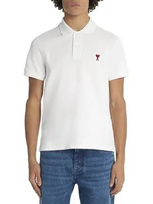 Ami De Coeur Polo Shirt - White