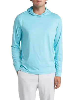 Johnnie-o Johnnie-O Talon Prep-Formance Long Sleeve Hooded T-Shirt Caicos