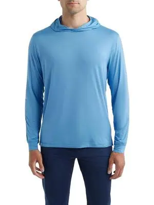 Johnnie-o Johnnie-O Talon Prep-Formance Long Sleeve Hooded T-Shirt Sailor