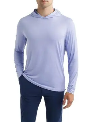 Johnnie-o Johnnie-O Talon Prep-Formance Long Sleeve Hooded T-Shirt Viola