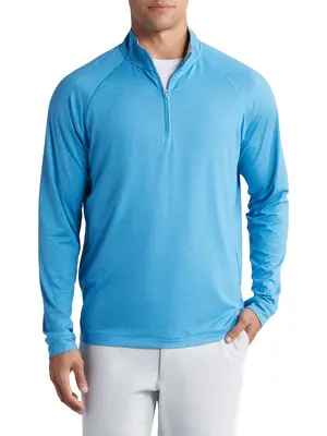 Johnnie-o Johnnie-O Freeborne Prep-Formance Quarter Zip Pullover Tornado