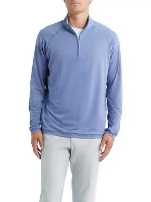Johnnie-o Freeborne Prep-formance Quarter Zip Pullover - Verbena