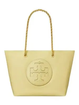 Tory Burch Ella Chain Tote - Lemon Sugar